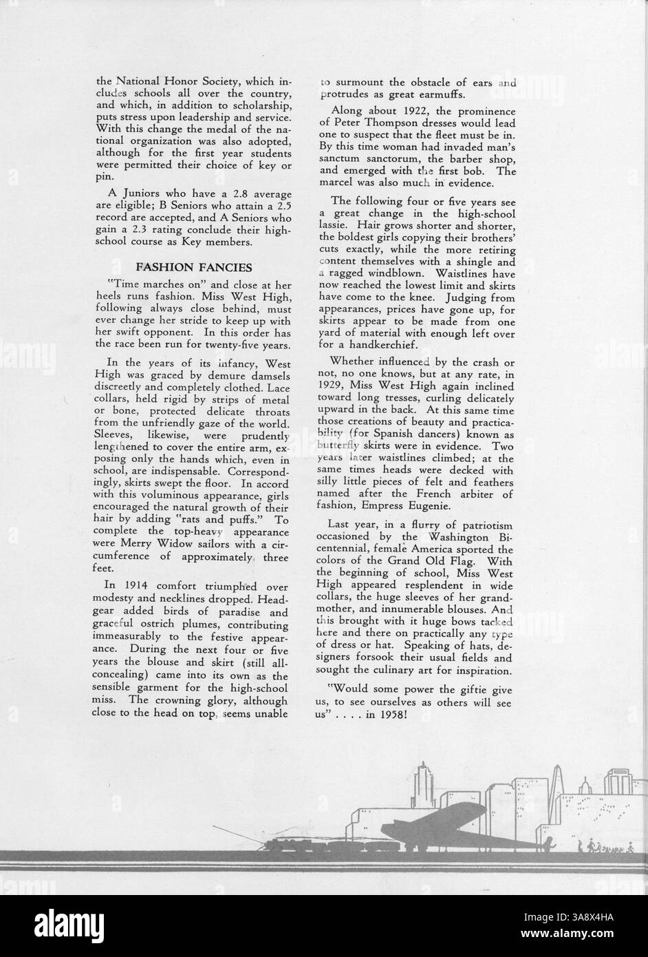 The 1933 West High yearbook celebrates 25 years of history, capturing ...