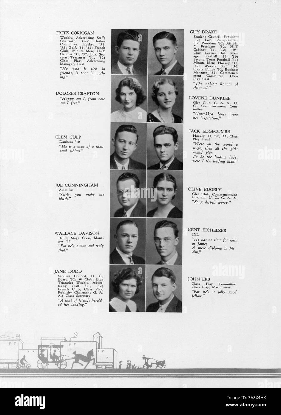 The 1933 West High yearbook celebrates 25 years of history, capturing ...