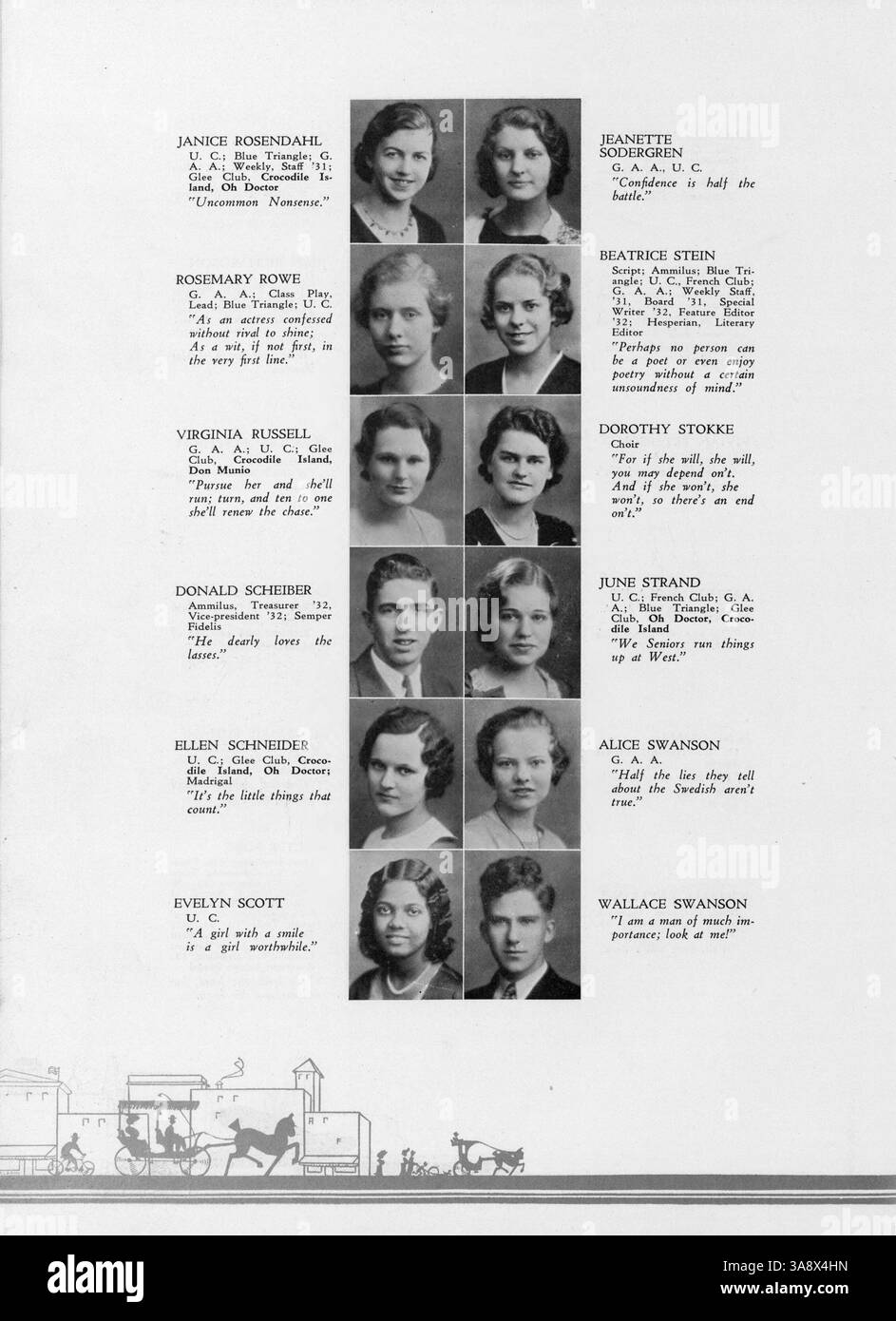 The 1933 West High yearbook marks the 25th anniversary and highlights ...