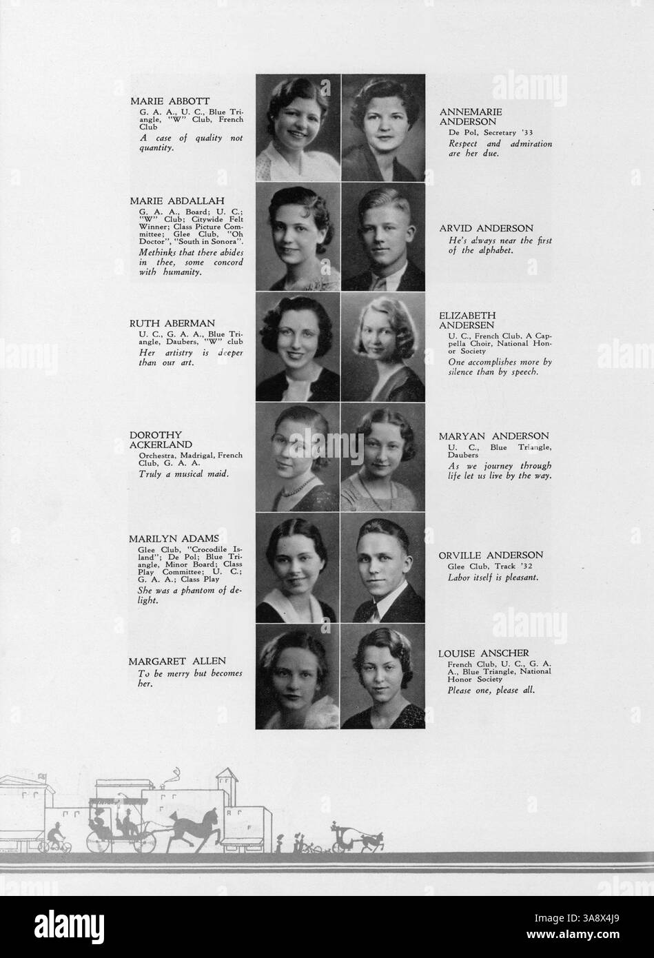 The 1933 edition of the West High yearbook commemorates the school’s ...