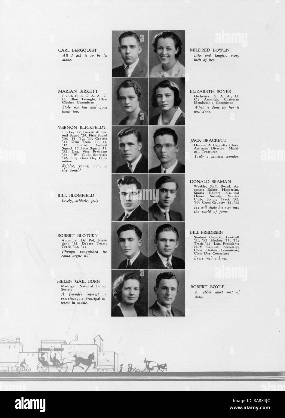 The 1933 West High yearbook, celebrating the school’s 25th anniversary ...