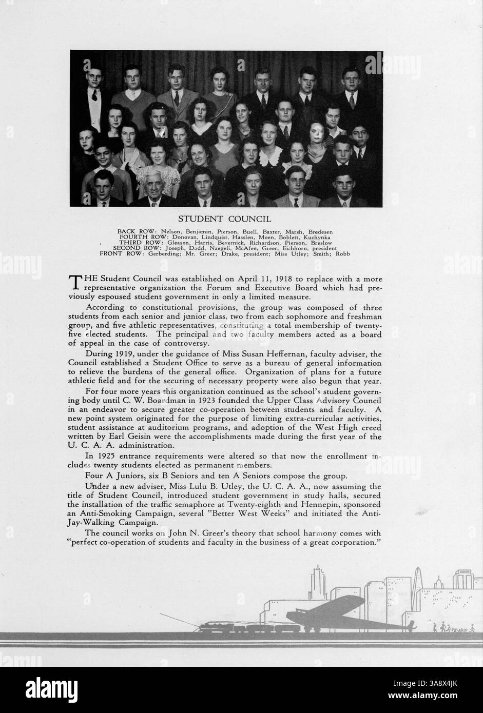 This 1933 yearbook from West High School commemorates the 25th ...