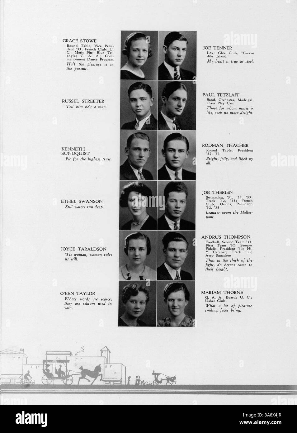 The 1933 West High Yearbook captures 25 years of the school's history ...