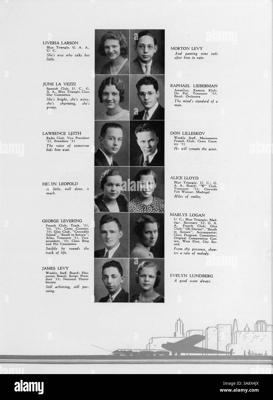The 1933 West High yearbook celebrates 25 years of the school’s ...