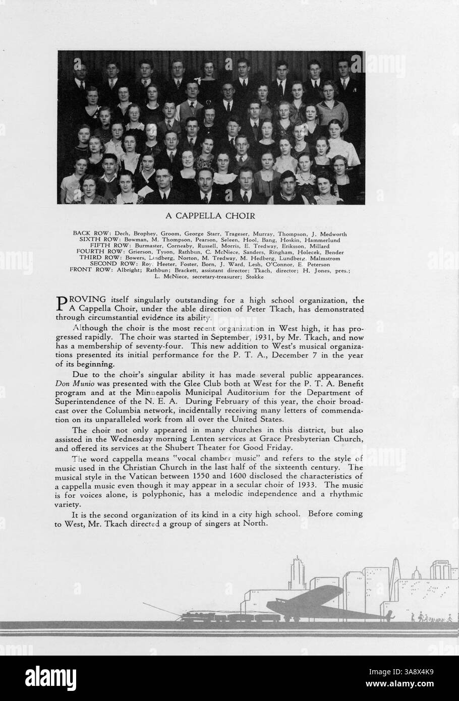 The 1933 West High yearbook marks the 25th anniversary of the school ...