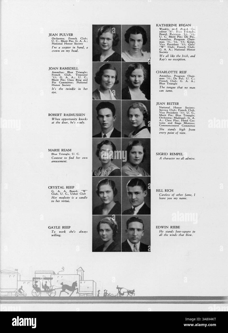 The 1933 yearbook from West High School captures the school’s 25th ...