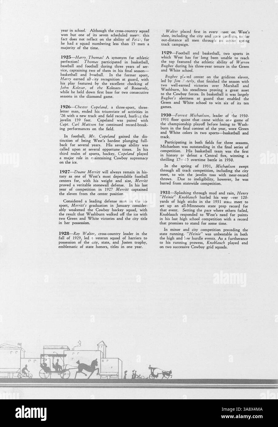 The 'Hesperian' Yearbook from 1933 celebrates 25 years of West High ...