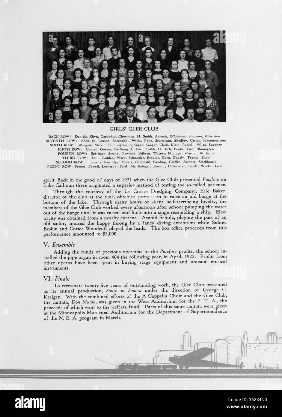 This yearbook from 1933 commemorates the 25th anniversary of West High ...
