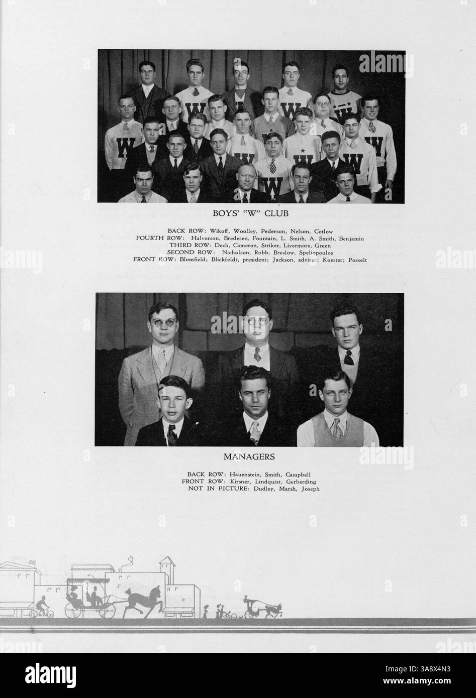 The 1933 edition of 'Hesperian,' the West High Yearbook, celebrates the ...