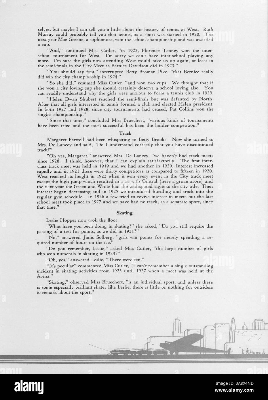 The 1933 'Hesperian' Yearbook commemorates West High's first 25 years ...