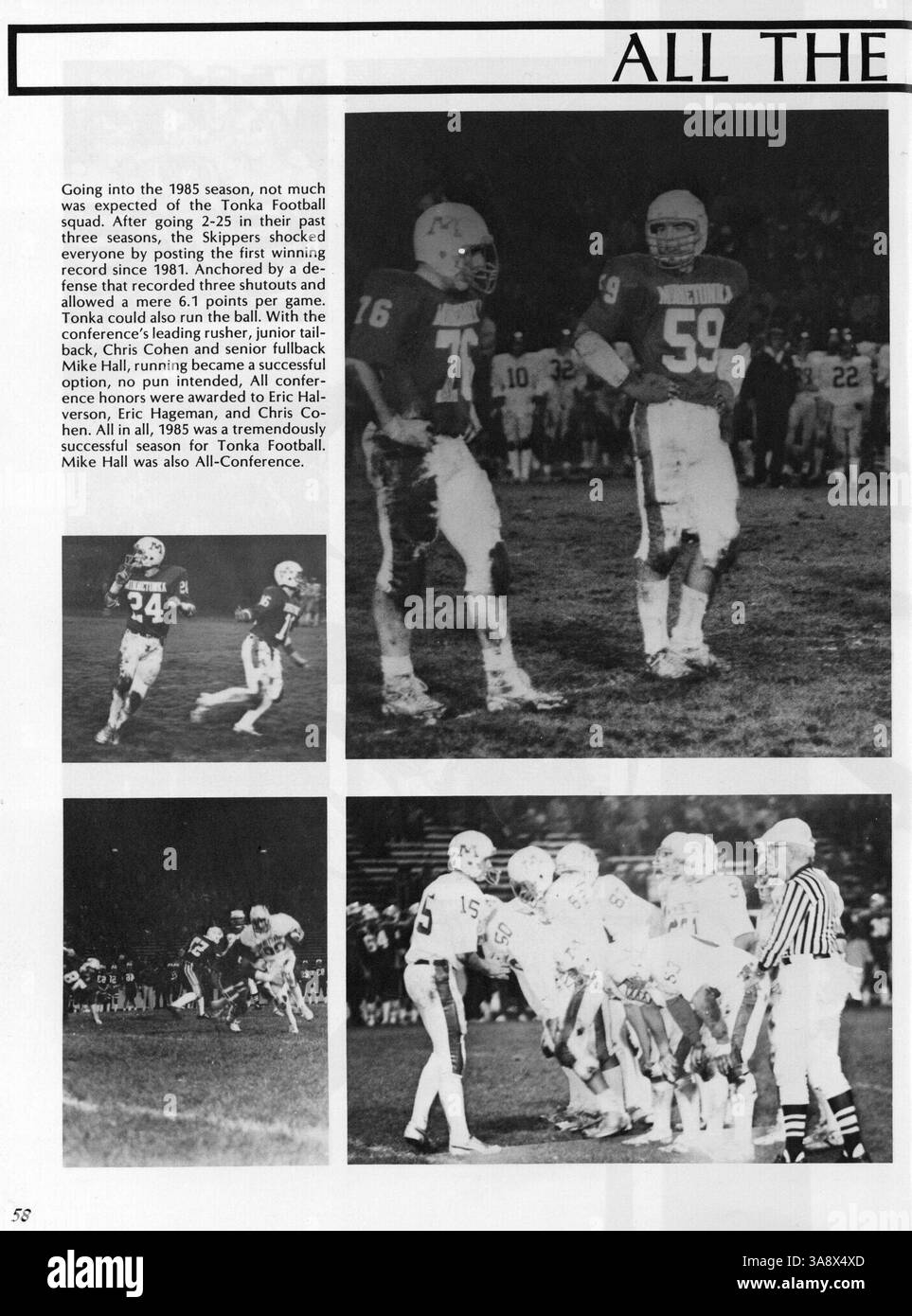 The '1986 Unmasked' yearbook from Minnetonka High documents significant ...