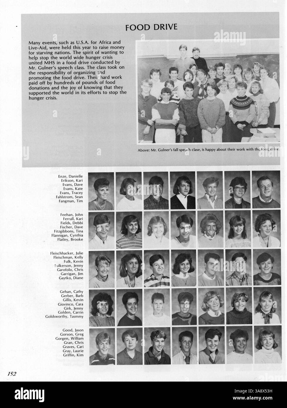 The '1986 Unmasked' yearbook from Minnetonka High School serves as a ...