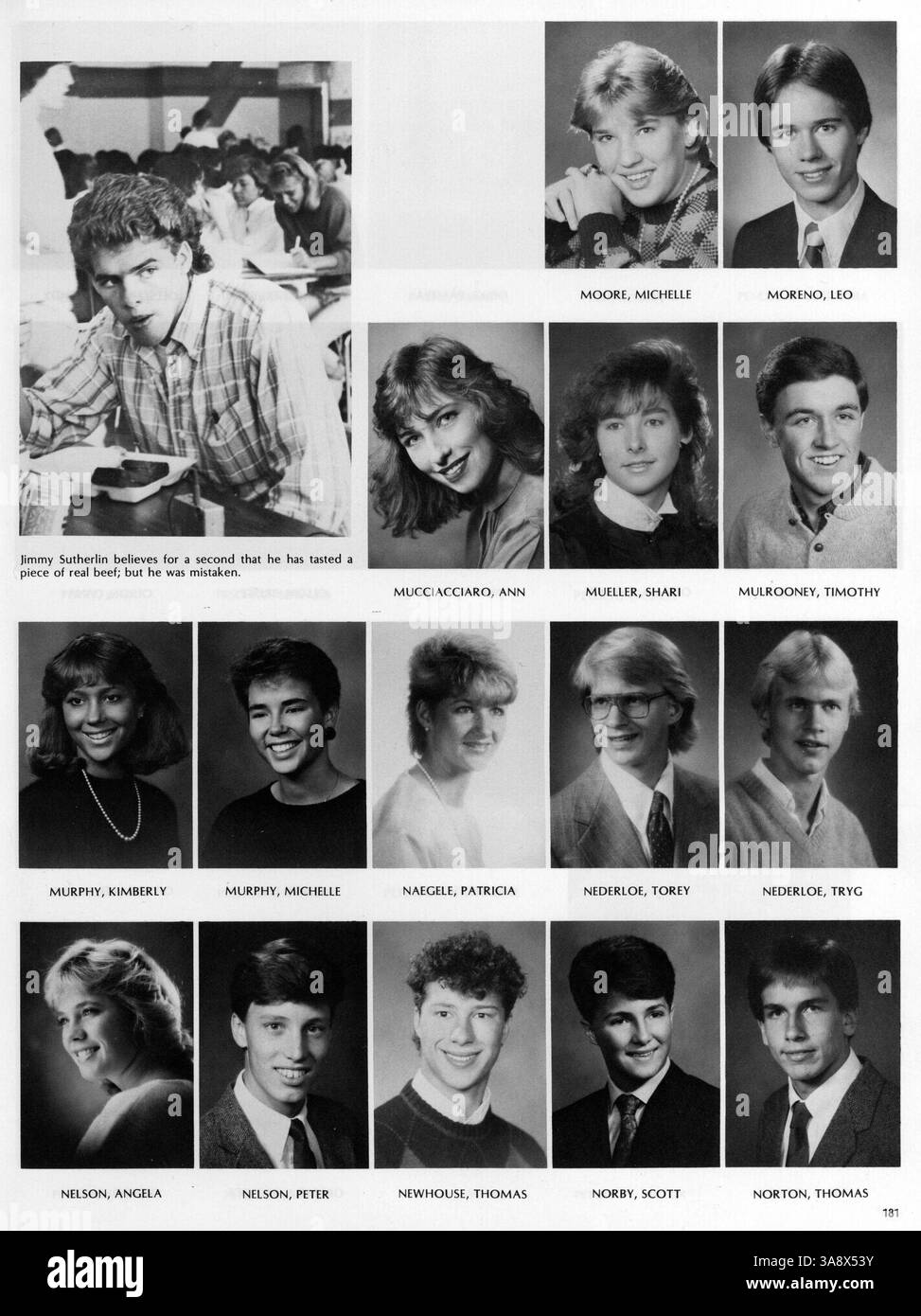This high school yearbook from Minnetonka High, titled '1986 Unmasked ...