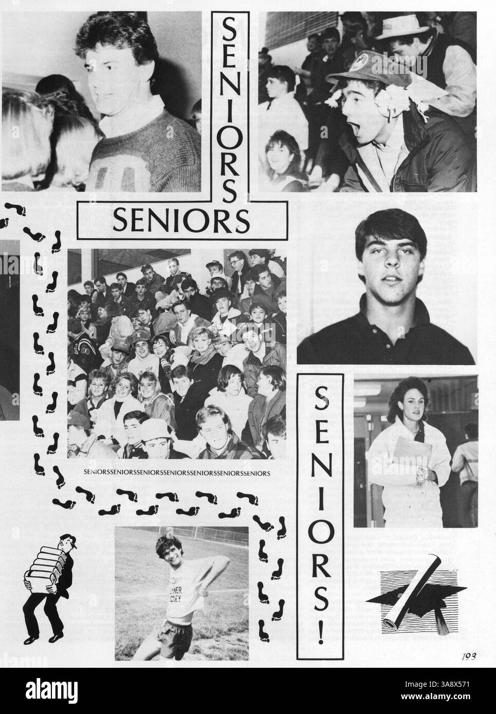The 1986 Minnetonka High School Yearbook showcases the student body ...