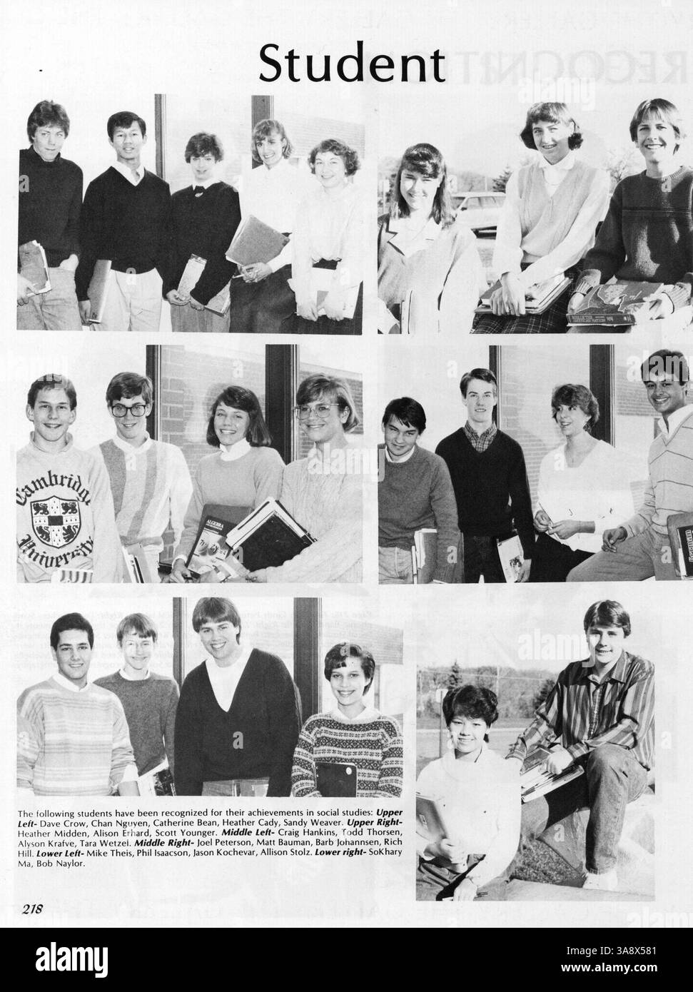 The 1986 yearbook from minnetonka high school records student ac hi-res ...