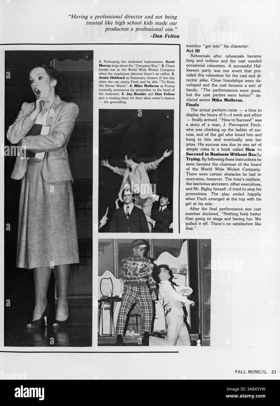 Windigo: Meeting at the Top, Edina High's 1982 yearbook, features the ...