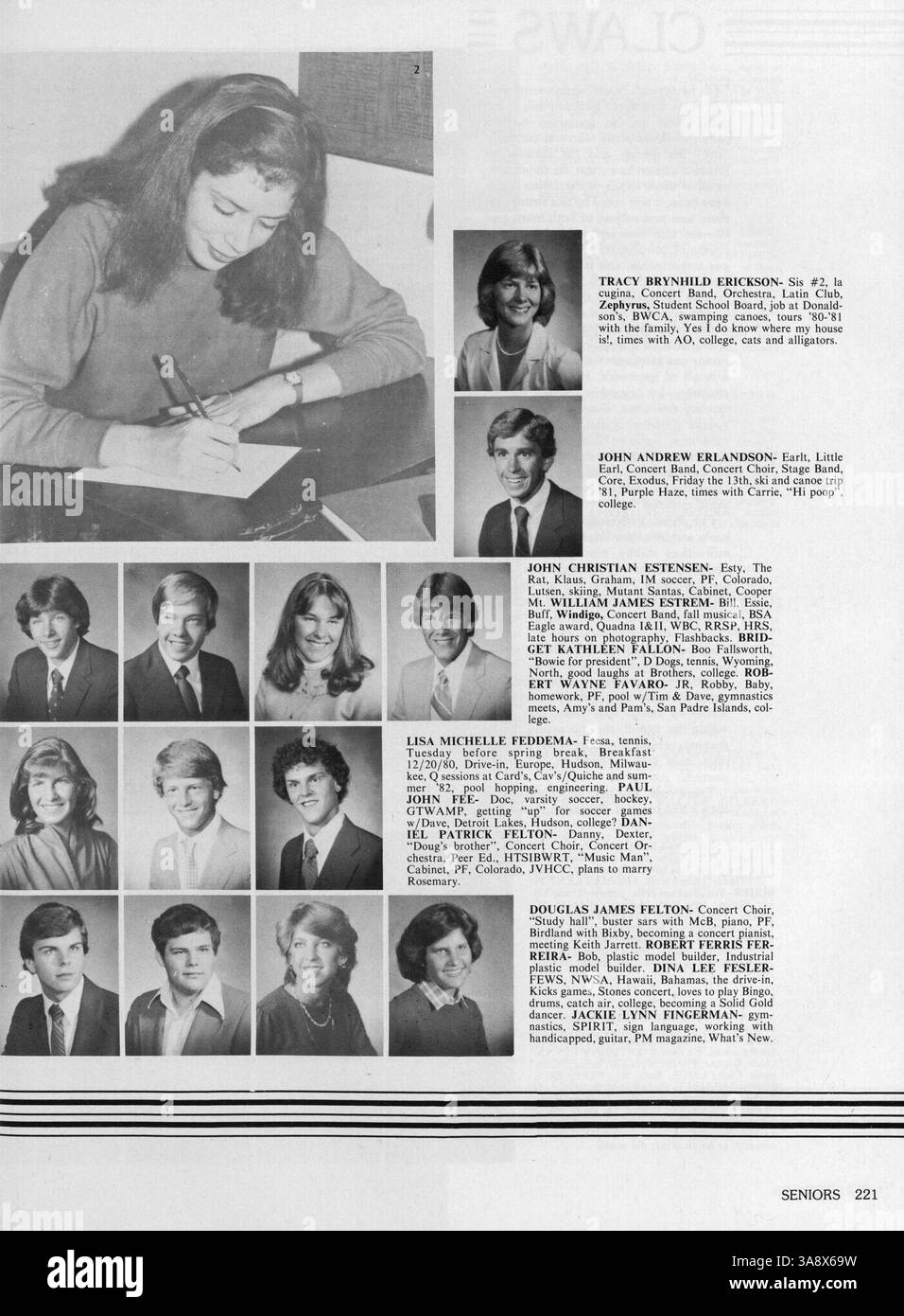 The 1982 Windigo yearbook from Edina High documents the highlights of ...