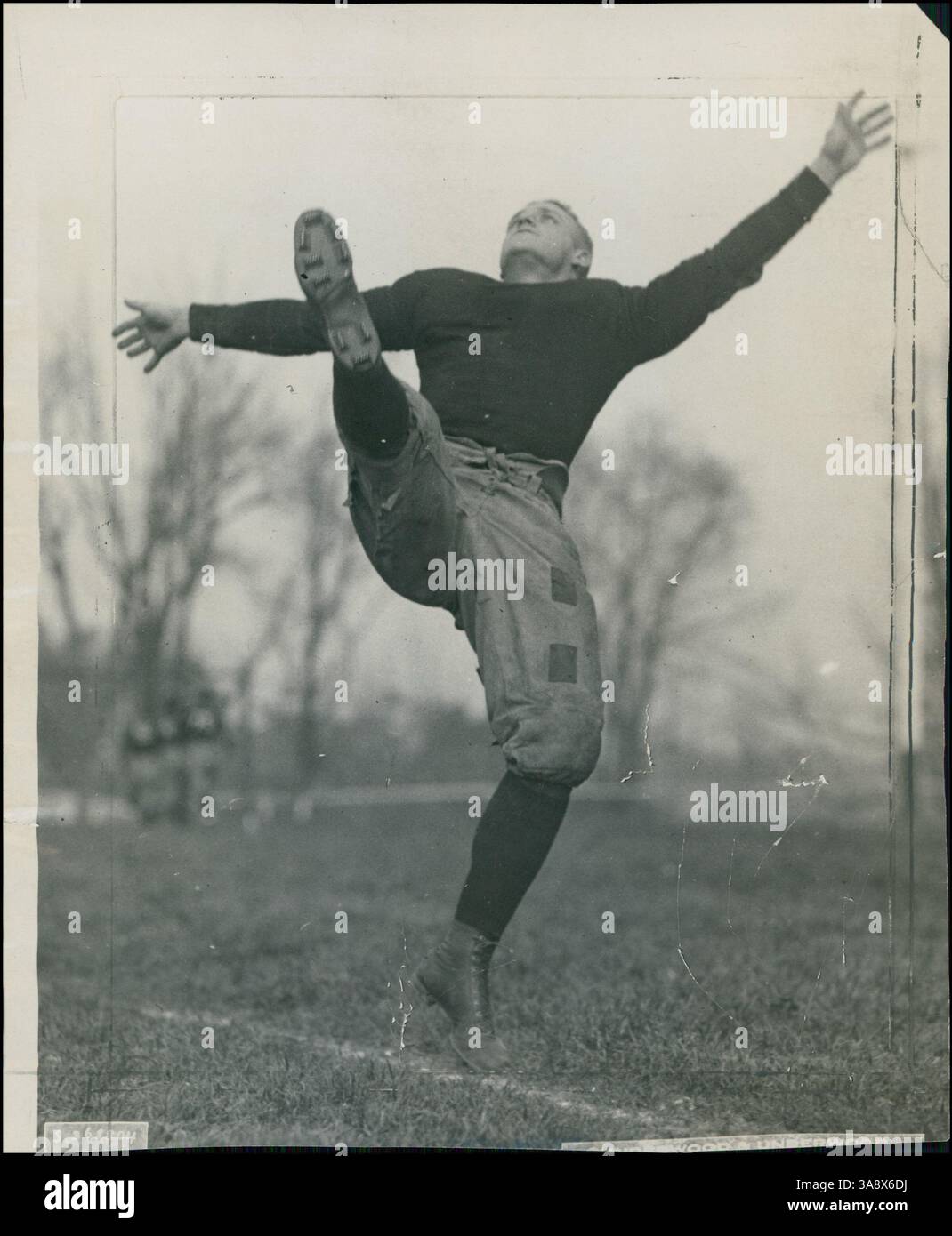 Chuck Darling is introduced as a football player from Boston College ...