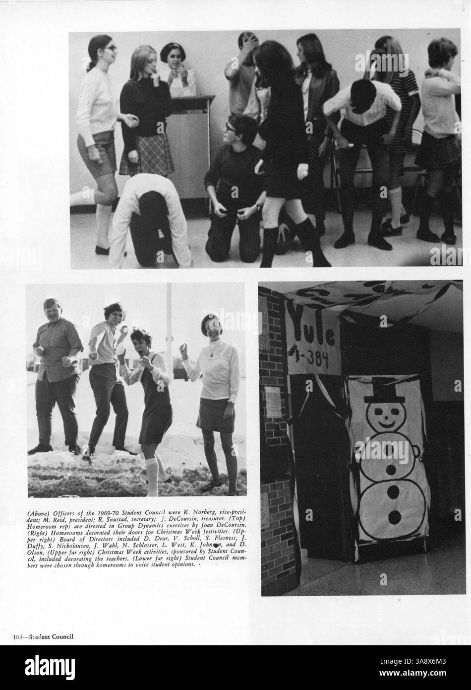 The 1970 '70 Talons' yearbook documents students' involvement in ...