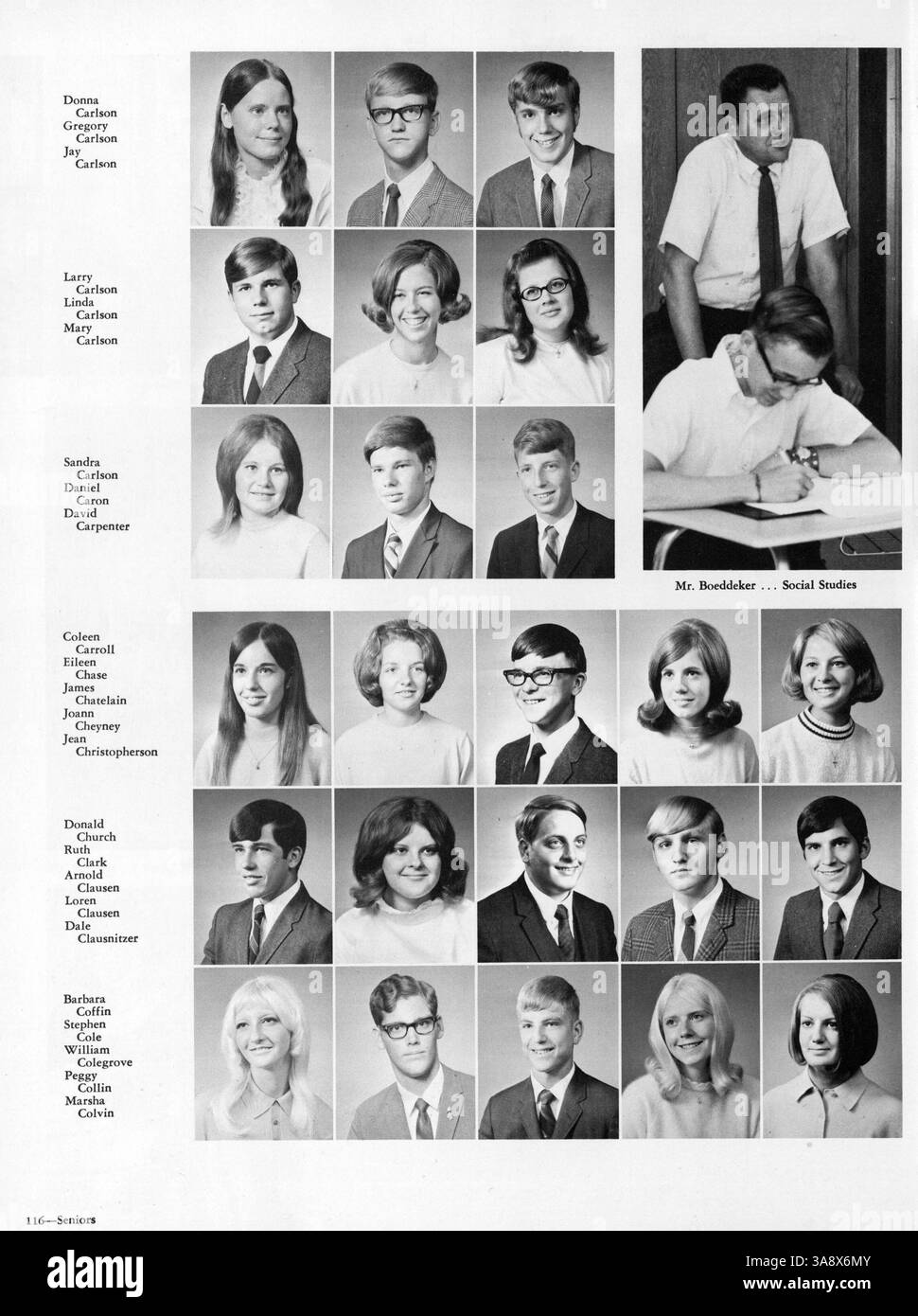 The 1970 '70 Talons' yearbook from Cooper High School highlights the ...