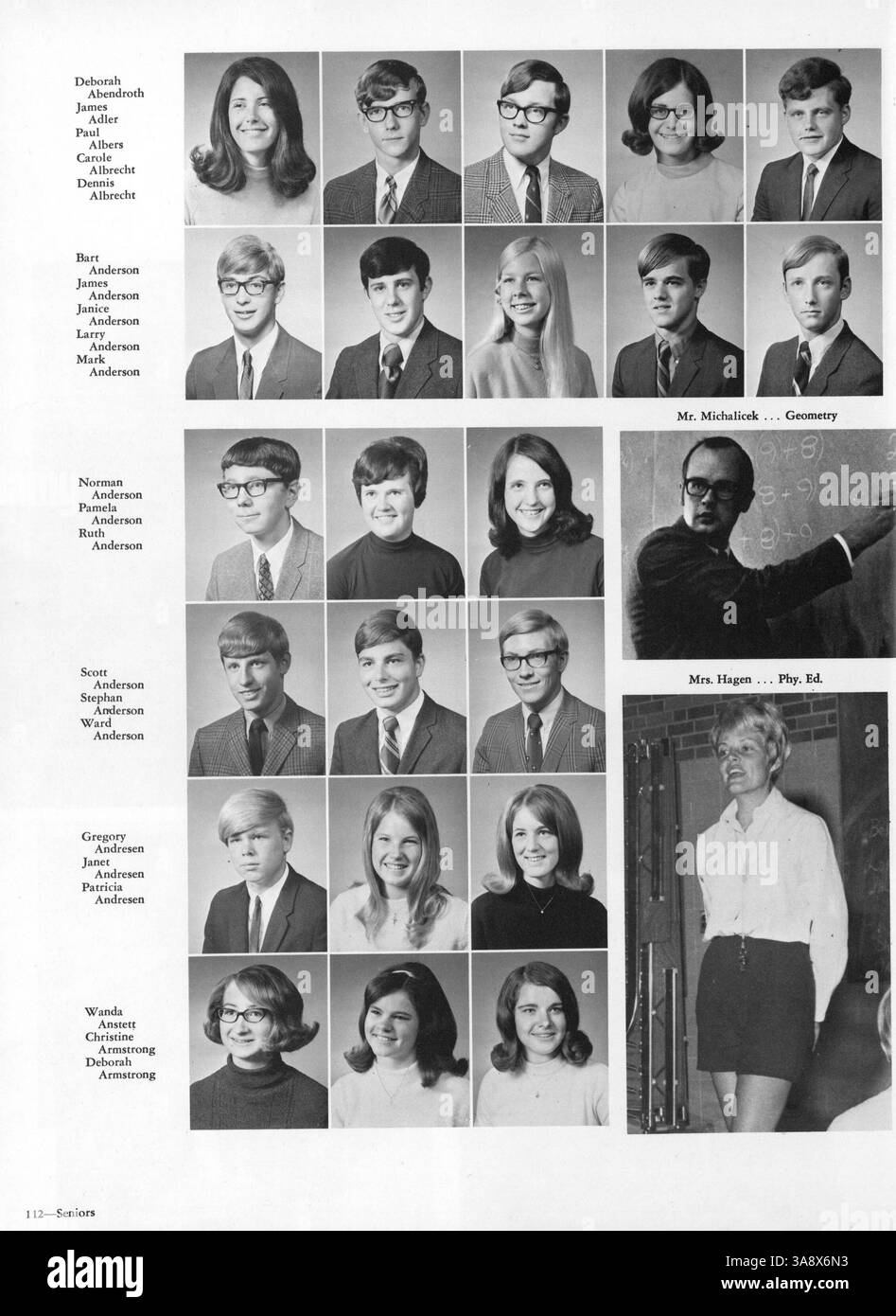 The '70 Talons' yearbook from Cooper High School documents the ...