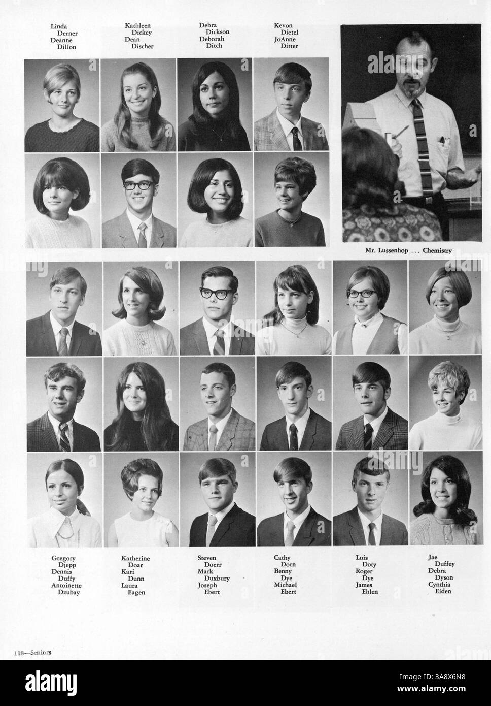 The 1970 '70 Talons' yearbook from Cooper High School documents the key ...