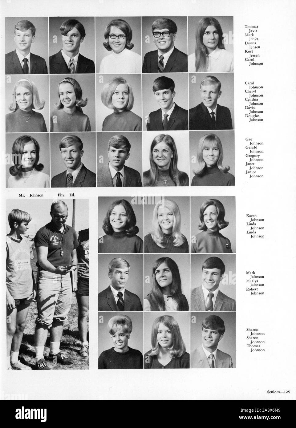 School clubs throughout the 1969 1970 academic year hi-res stock ...