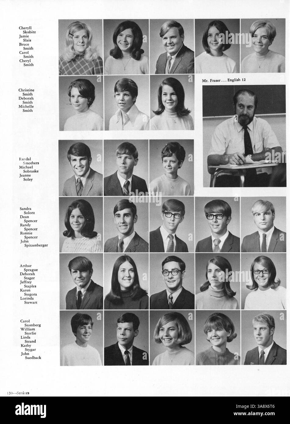 The 1970 edition of the Cooper High School yearbook captures students ...