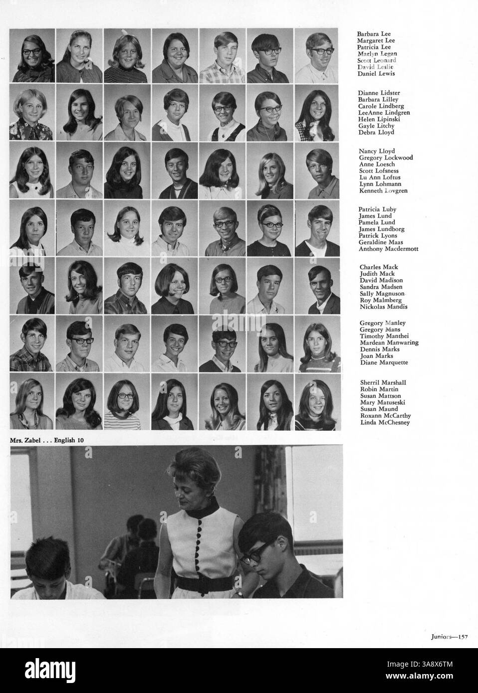 This 1970 edition of the Cooper High School yearbook captures the 1969 ...