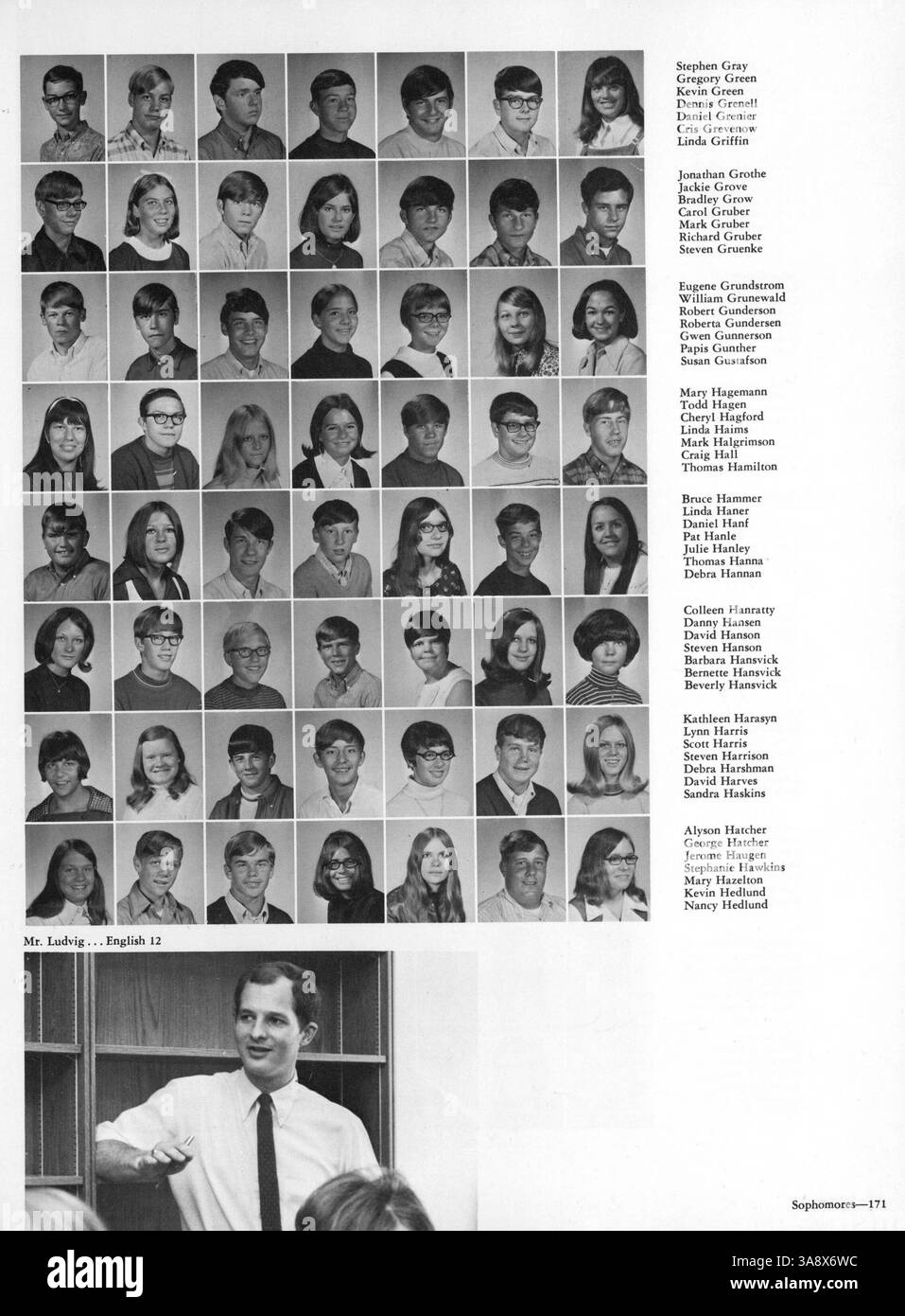The 1970 Cooper High School yearbook documents the 1969-1970 school ...