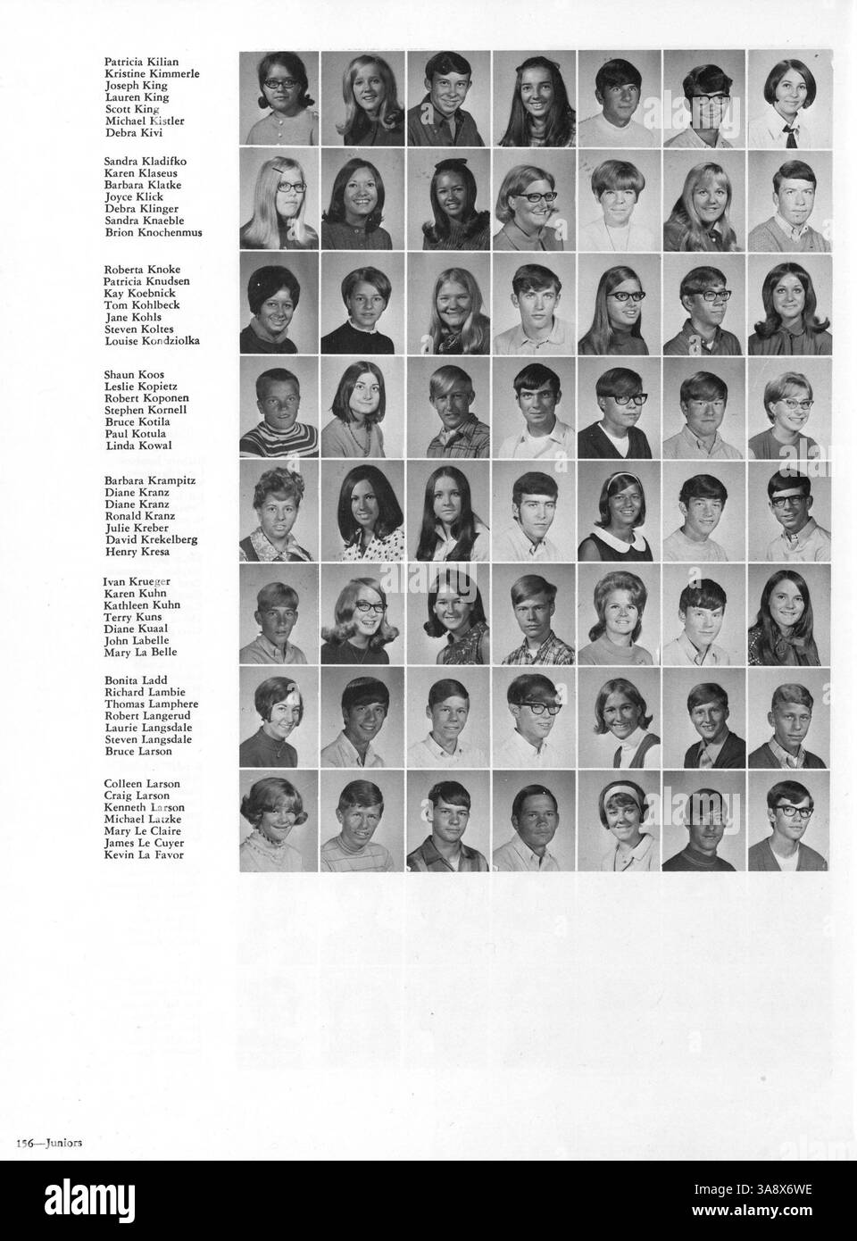 The 1970 yearbook of cooper high school hi-res stock photography and ...
