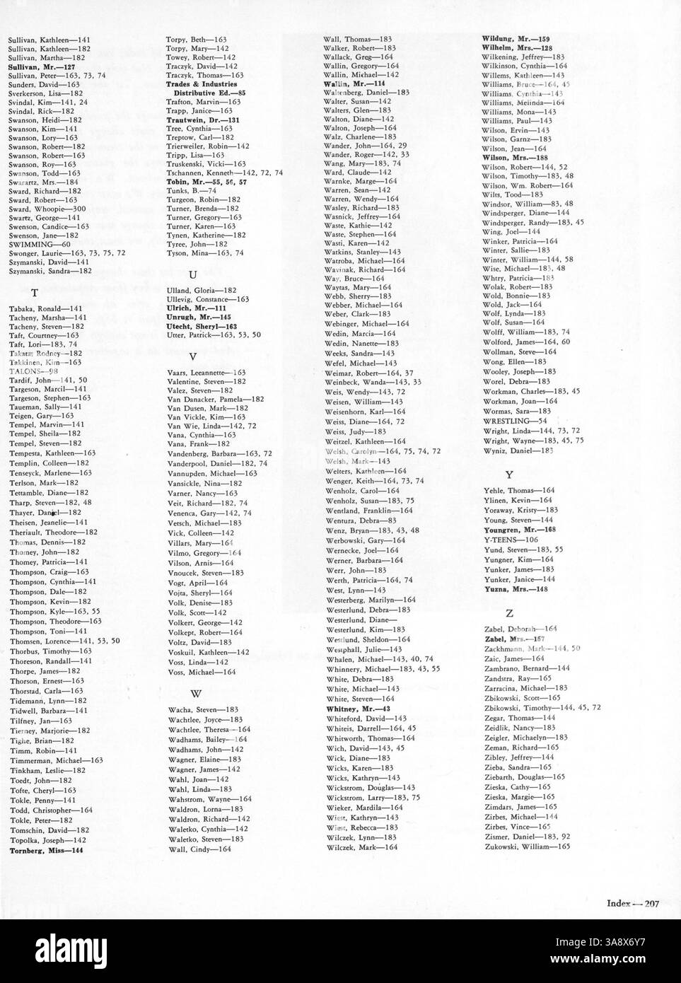 The 1970 cooper high school yearbook showcases student portraits hi-res ...