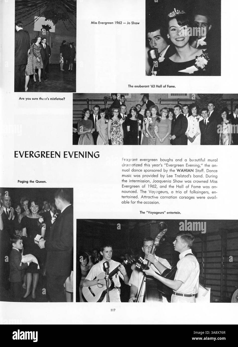 The 1963 'Wahian' yearbook features key events, student organizations ...
