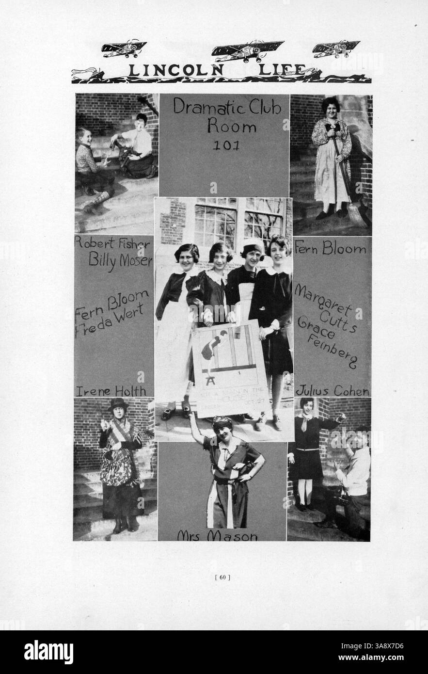 This 1928 yearbook, 'Lincoln Life of Progress,' from Lincoln Jr. High ...