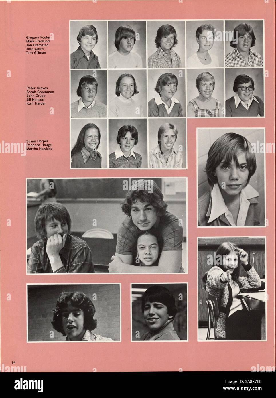 Yearbook highlights breck schools major events hi-res stock photography ...