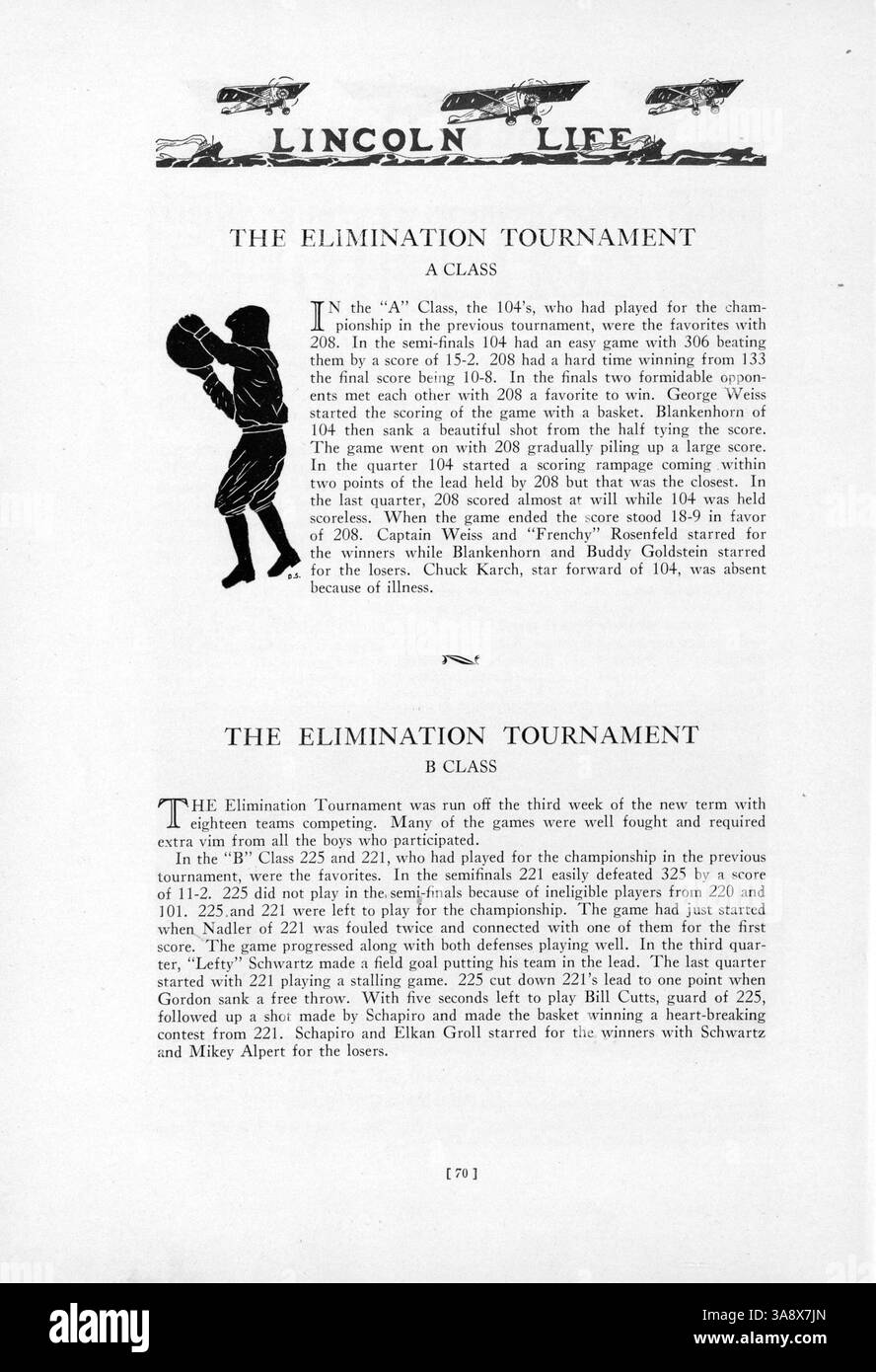 This 1928 yearbook, 'Lincoln Life of Progress,' captures the essence of ...