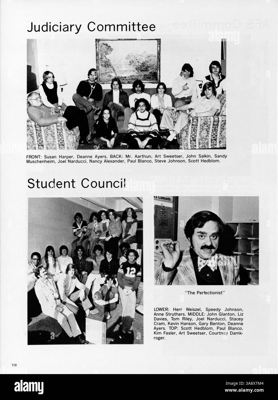 This 1977 edition of Breck's Mustang yearbook records the major events ...