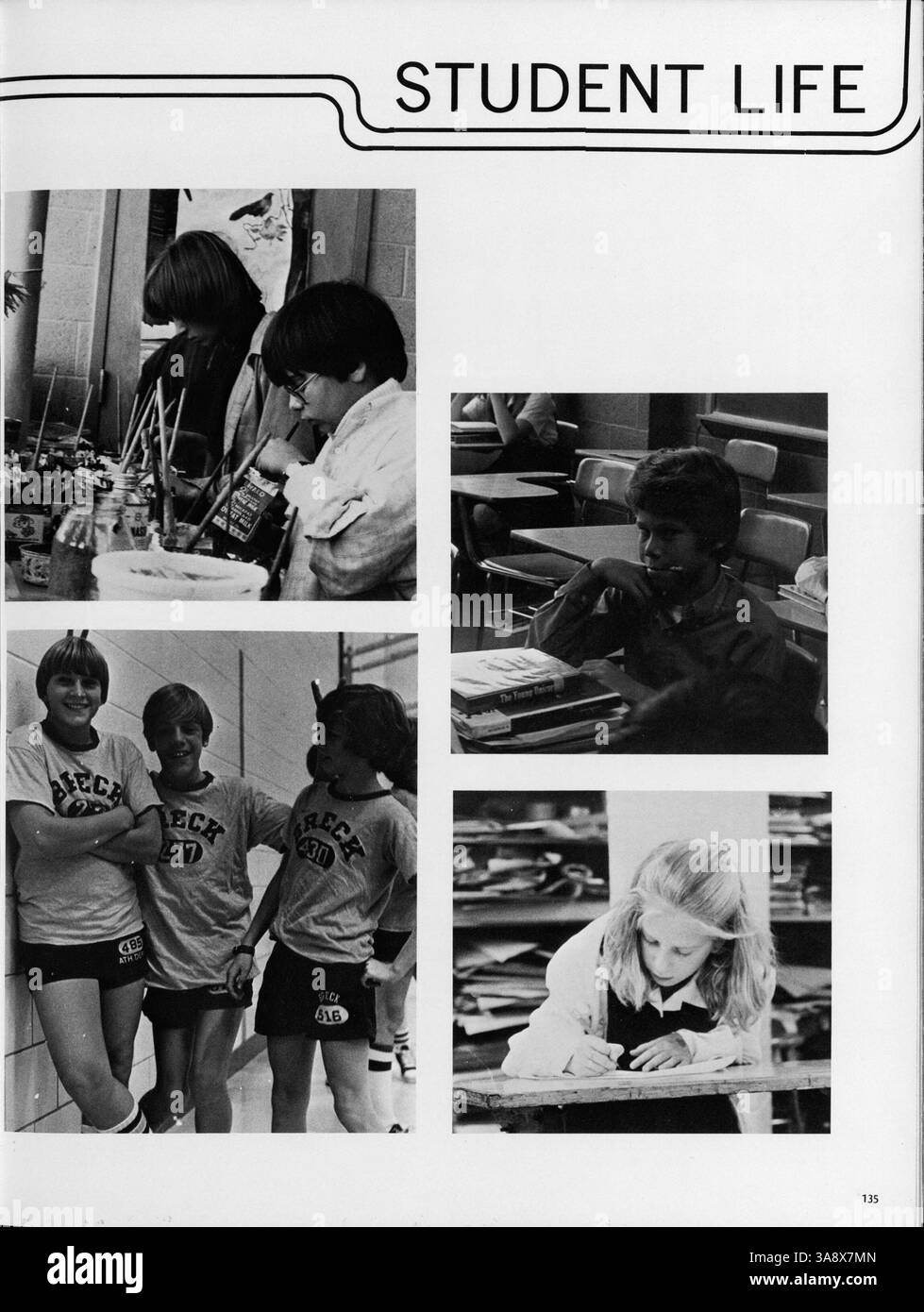 This 1977 Mustang yearbook highlights Breck High School’s 1976-1977 ...