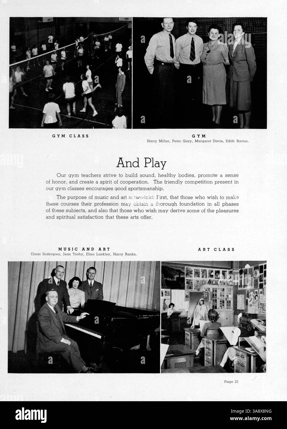 This edition of the 'Wizard' yearbook from Edison High School captures ...