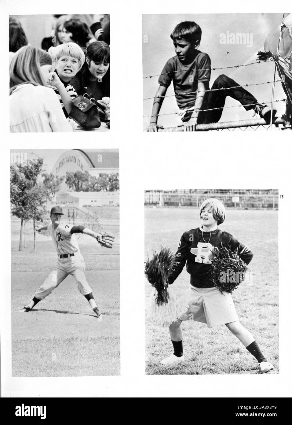 The 1969 Roosevelt High School Yearbook, Sagamore 69, highlights the ...