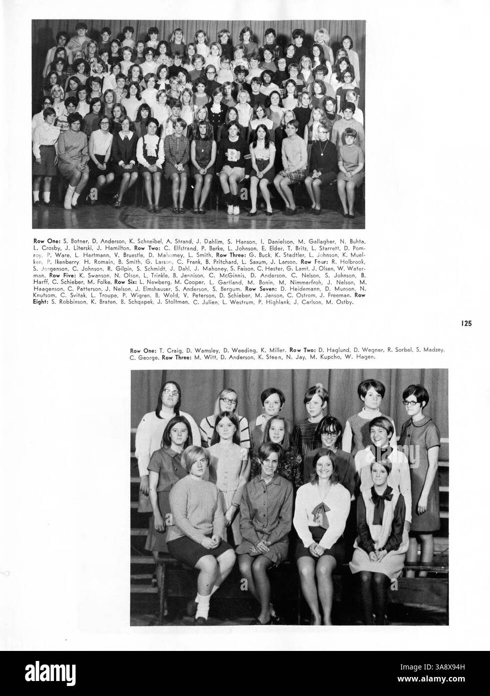 The 1969 edition of Roosevelt High School's Sagamore yearbook showcases ...