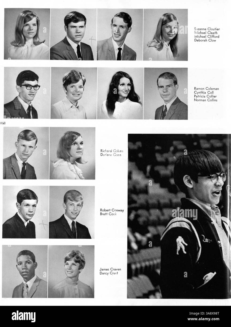 This high school yearbook from 1969 documents the student, faculty ...