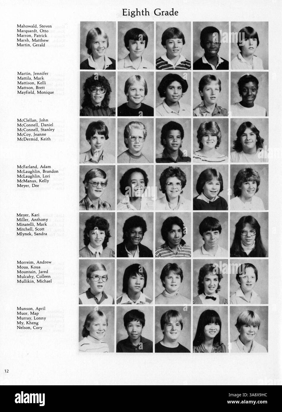 This 1984 Folwell Jr. High Yearbook showcases the activities, students ...