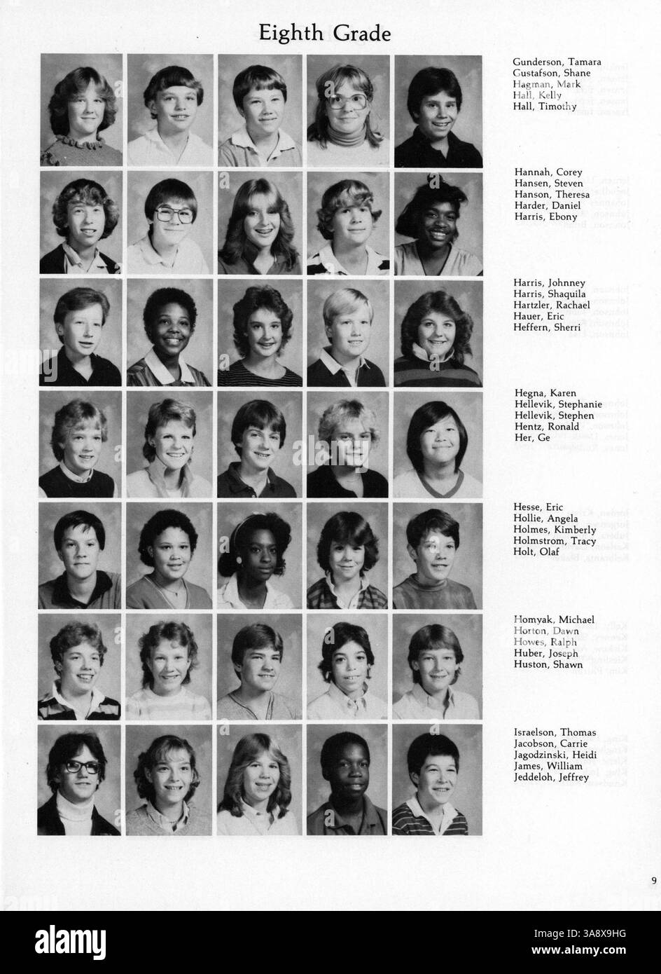 The 1984 Folwell Jr. High Yearbook provides a detailed look at the ...