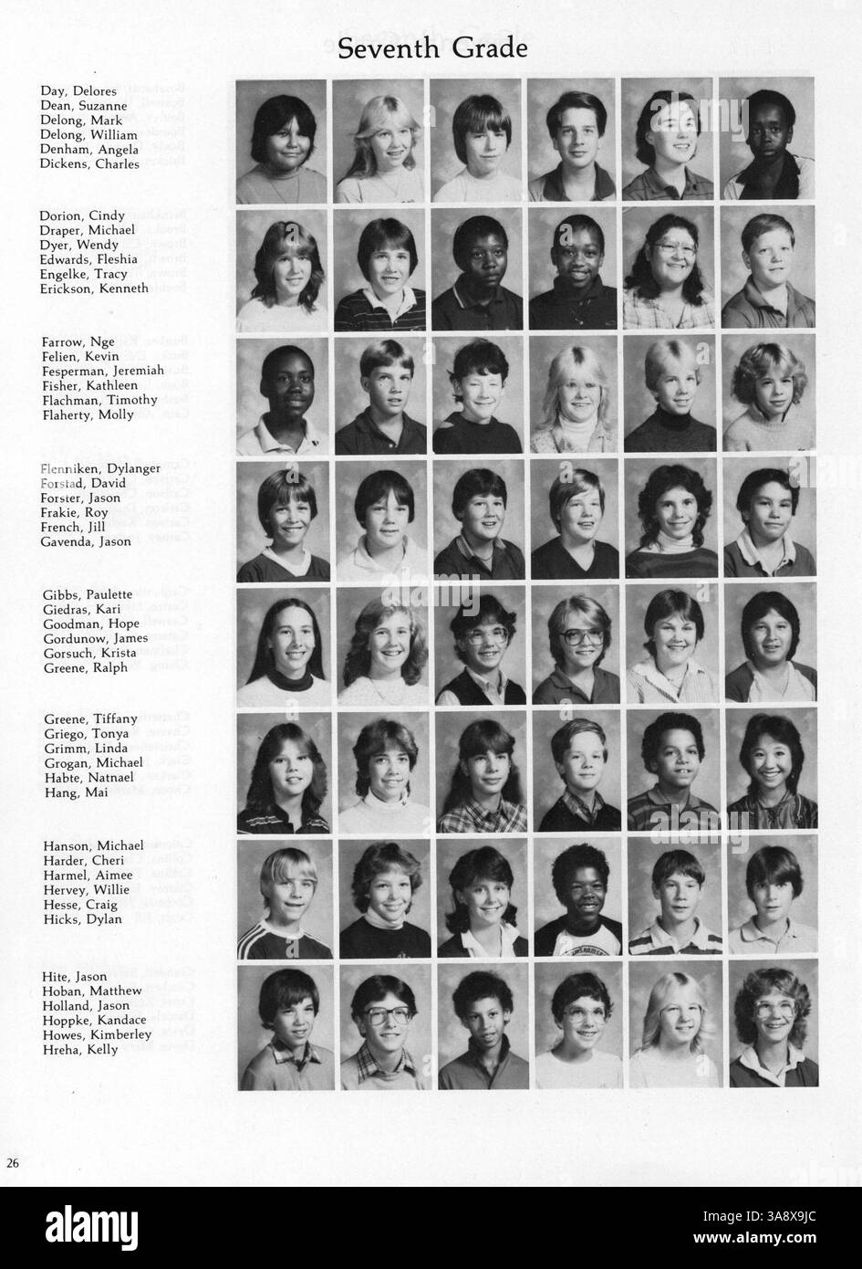 The 1984 Folwell Jr. High Yearbook documents the students, faculty, and ...