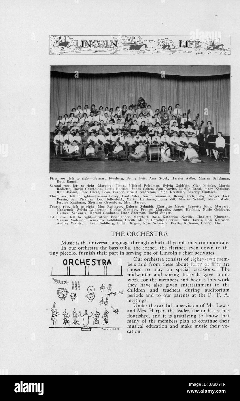 The 1927 Lincoln Jr. High Yearbook provides a snapshot of student and ...