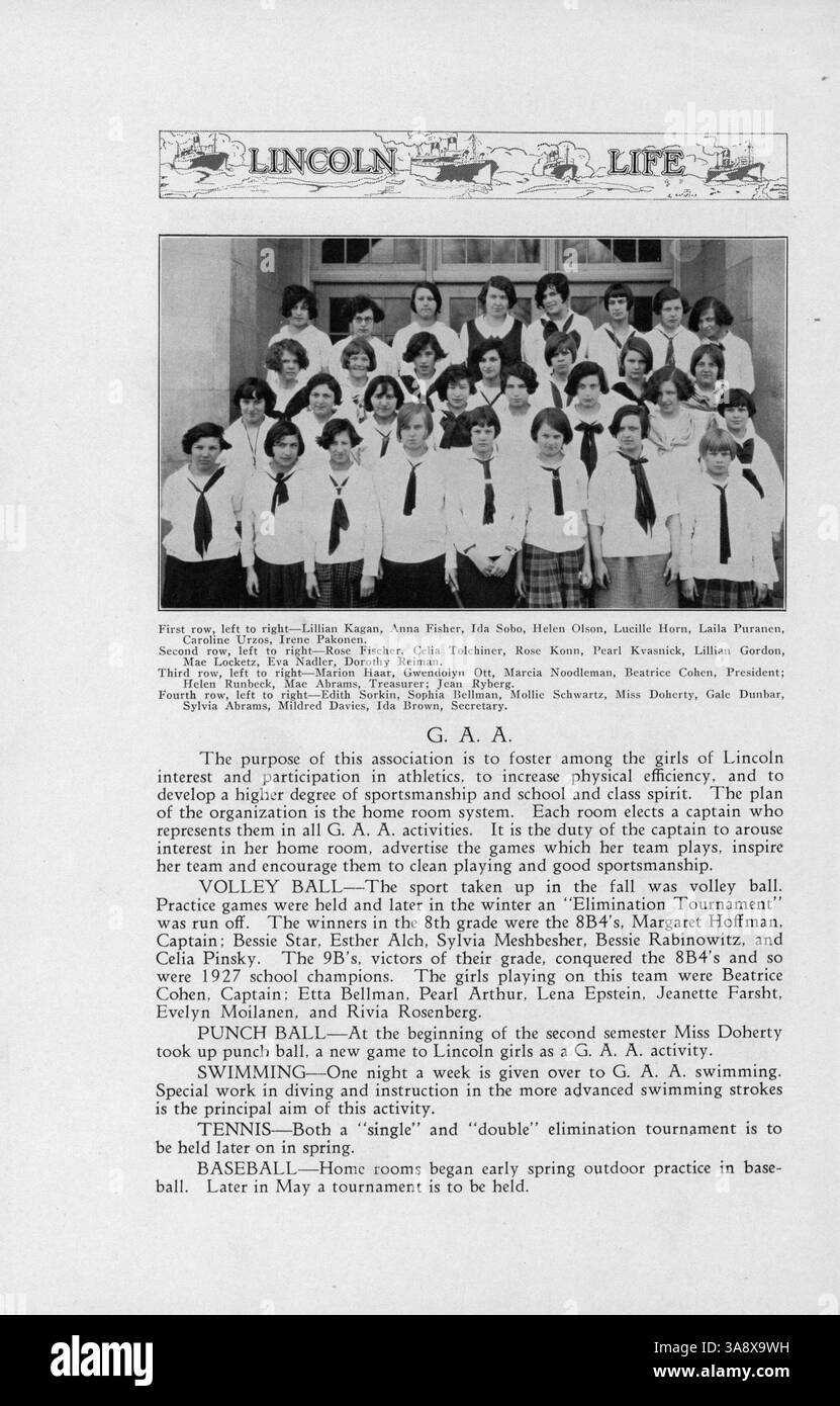This school annual from 1927 offers a snapshot of the students ...