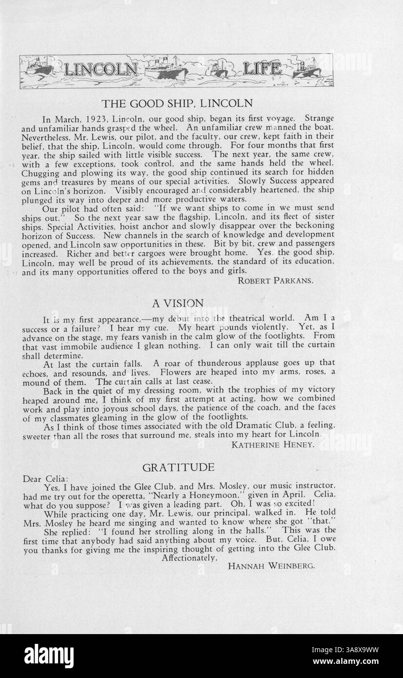 The 1927 Lincoln Jr. High Yearbook provides an overview of the academic ...