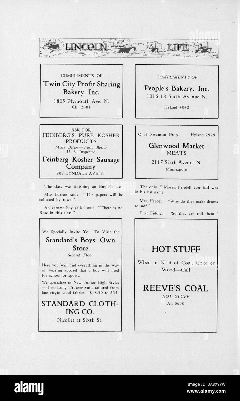 The 1927 Lincoln Jr. High Yearbook highlights the students, teachers, and significant events ...