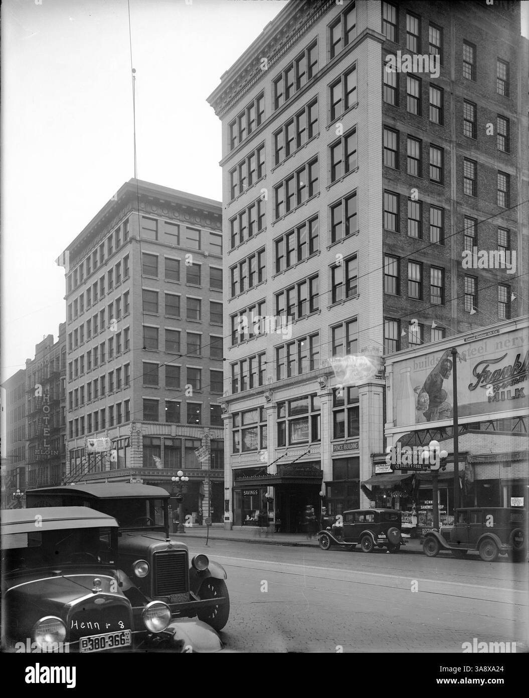 The Lincoln Bank Building and Pence Building are significant landmarks ...
